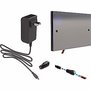 Microlight Infrared Illuminator IR Plate 120/5-940 for Hidden spy cam in Covert Surveillance Systems 120deg Wide Angle up to 15ft Invisible Night Vision 110-240 V AC