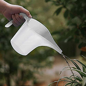 Fireboomoon 4 Pack Plastic Funnel Pitcher,Large Capacity Long Spout Measuring Cup for Bakeware Molds,Pancake,Batter,Muffin,Cakes,Soap Making(4 Cups/32 Ounces/1000 ml)