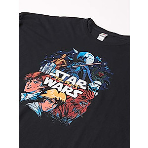 Star Wars Men's Warner Bros Bellatrix Dark Arts Premium Soft Hand Solid Tee, BLACK, xxx-large