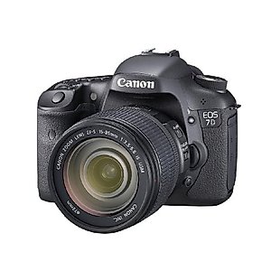 Canon EOS-7D Digital SLR Camera with Canon EF-S 15-85mm f/3.5-5.6 is USM Lens