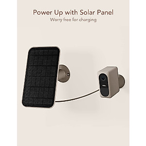 nooie pro Cam, Security Cameras Wireless Outdoor, 2K Solar Security Camera, Battery Powered WiFi Surveillance Camera, Two-Way Talk, Spotlight, Color Night Vision, Works with Alexa, Cloud/SD Storage