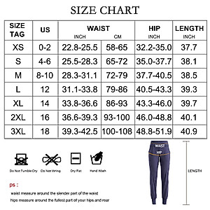 LEINIDINA Women’s Jogger Pants Active High Waisted Sweatpants with Pockets Tapered Casual Lounge Pants Loose Track Cuff Leggings (Blue, Medium)