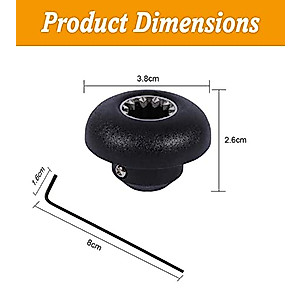 Swess Drive Socket Kit for Vita-mix Blender Replacement Parts-Metal Bottom Socket Kit(4Packs)