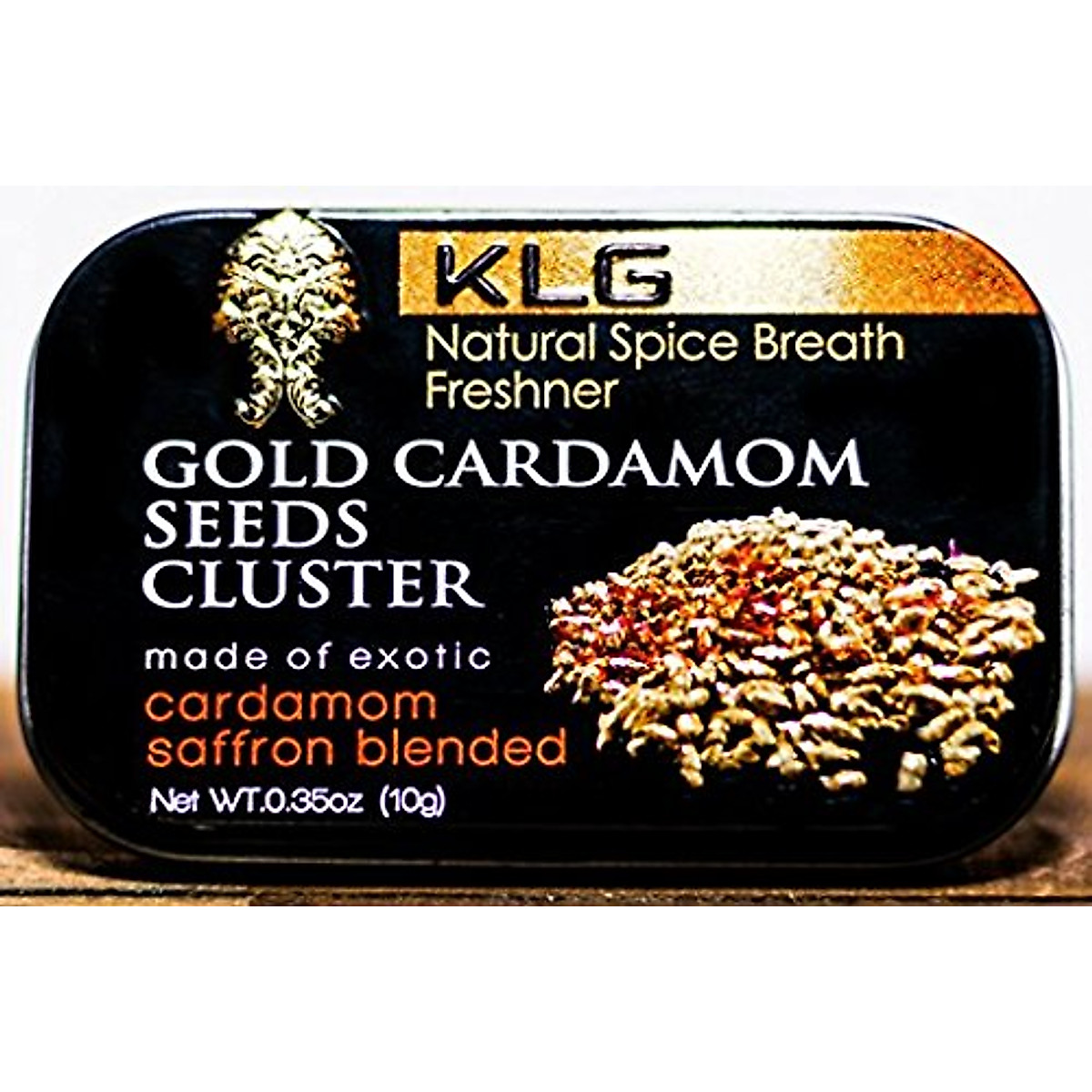 4pk Gold Cardamom Seeds Cluster 10 Gram Natural Spice Breath Freshener