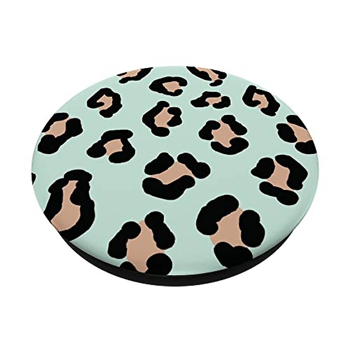 Cute Animal Mint Green Cheetah Print Leopard Design PopSockets Swappable PopGrip