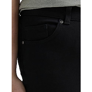 Lee Women's Plus Size Legendary Mid Rise Bootcut Jean Black 20 Plus Petite