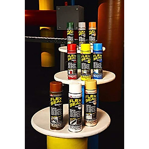 Flex Seal, 14 oz, Gray, Stop Leaks Instantly, Waterproof Rubber Spray On Sealant Coating, Perfect for Gutters, Wood, RV, Campers, Roof Repair, Skylights, Windows, and More