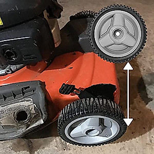 Front Drive Wheels Fit for HU Mower - Front Drive Tires Wheels Fit for HU Front Wheel Drive Self Propelled Lawn Mower Tractor, Wheel for HU700F, Replaces 532401274, 2 Pack, Gray1