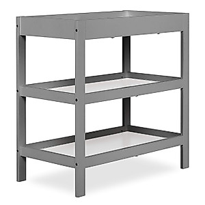 Dream On Me av2023-Dream table-a79f6f03 Ridgefield Changing Table in Storm Grey, 33.5x16x33.5 Inch (Pack of 1)