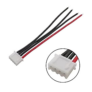 FLY RC 10pcs JST-XH 3S LiPo Balance Plug Extension Cable Battery Charger Connector 22AWG for RC Drone Rechargeable Lipo