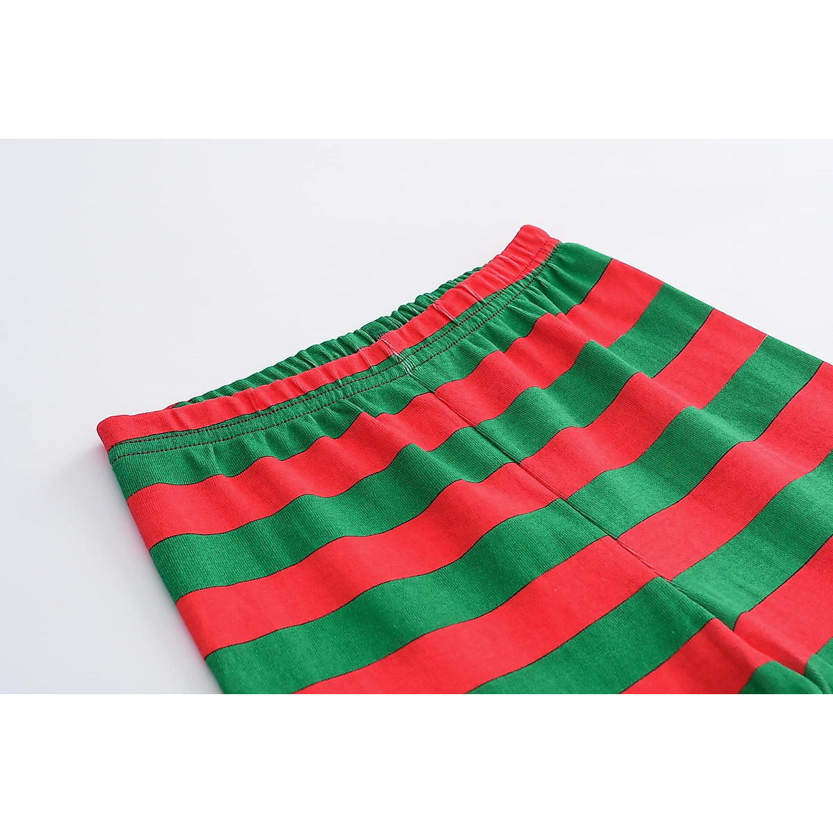 UNICABBIT21 Pajamas for Girls Cute Green Christmas Sleepwear Little & Big Kids Loungewear PJS Clothes 2PCS Set Size 4