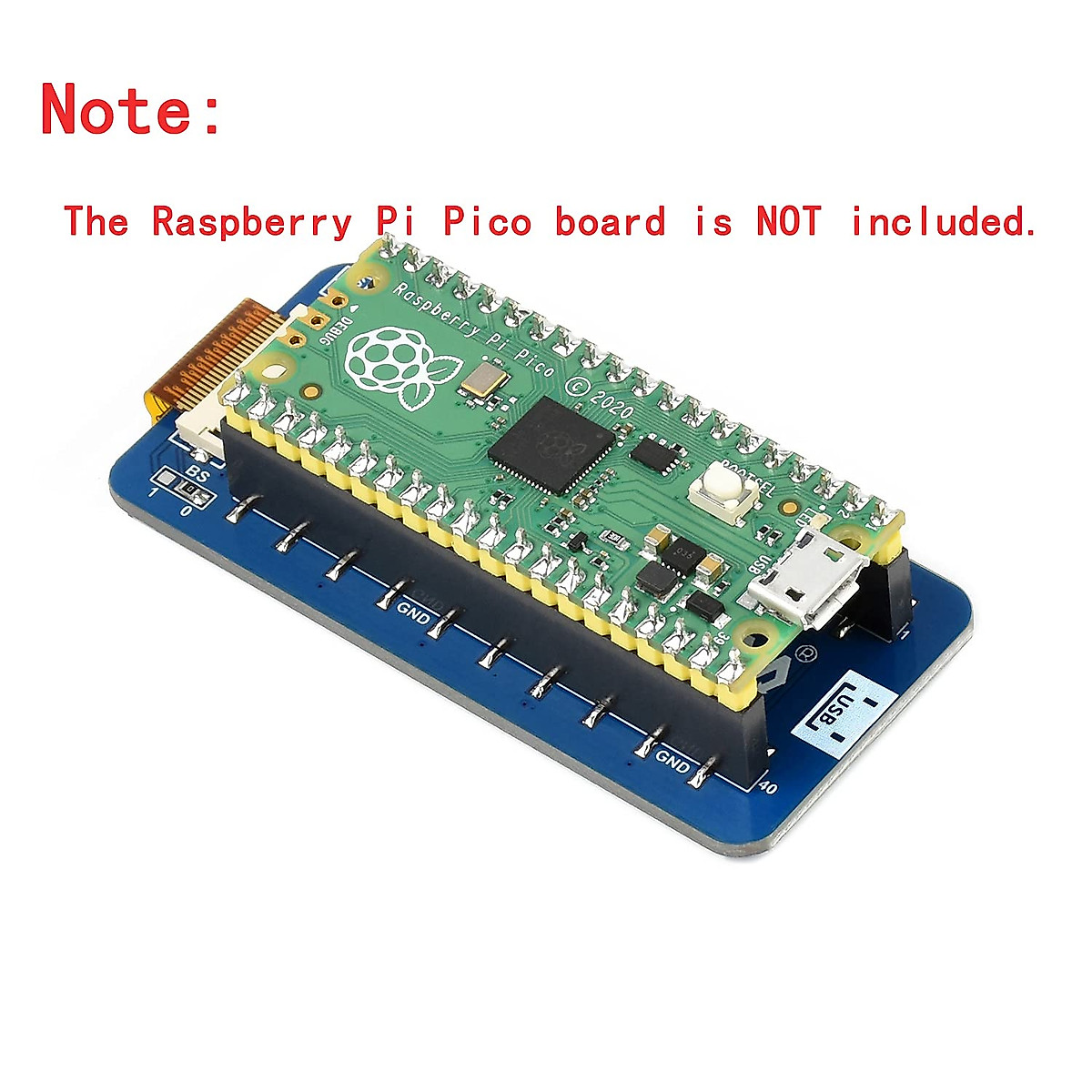 STEMDIY 2.13 inch 250X122 E-Paper E-Ink EPaper Display Screen Module HAT for RPI Raspberry Pi Pico Board