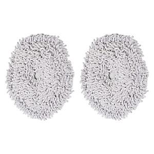 2Pcs Replacement Mop Pad Sweeper Cleaning Mop Cloth Side Brush Acuum Cleaner Rag Accessories Practical Durable for Dreame W10 Pro