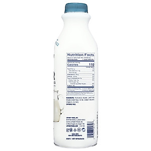 Lifeway Organic Low Fat Kefir, Plain, 32 Ounce, 11g Protein, 12 Live Active Cultures