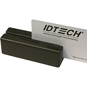 Idtech IDMB-334133BM MiniMag II MagStripe Reader, Track 1, 2, and 3, USB Keyboard Emulation, Black