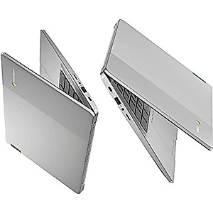 Lenovo Chromebook 3 Laptop Computer, 14-Inch Full HD Touchscreen Display, Mediatek 8-Core MT8183C, 4GB RAM, 64GB eMMC, Webcam, USB-C, Bluetooth, SD Card Reader, WiFi, Chrome OS, Grey, TiTac Card