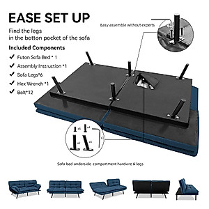 Hcore SF-267CH-05 Sofas, Blue