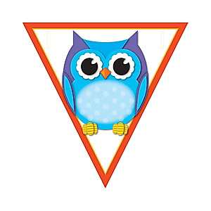 Carson Dellosa Banner, Colorful Owls (102038)