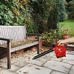 Leaf Blower Toy Tool Play Set Outside Construction Work Shop Toy Tool,Realistic Sounds and Wind,Pretend Play Series Outdoor Preschool Gardening Lawn Toy Gift for Toddler Baby Children Boys and Girls