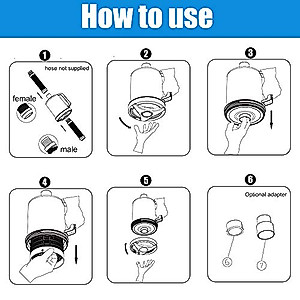 Pool Leaf Canister Catcher for Pool Vacuum with Mesh Basket, in-line Leaf Catcher for Swimming Pool Cleaner, Fits Suction Manual & Automatic Pool Cleaners