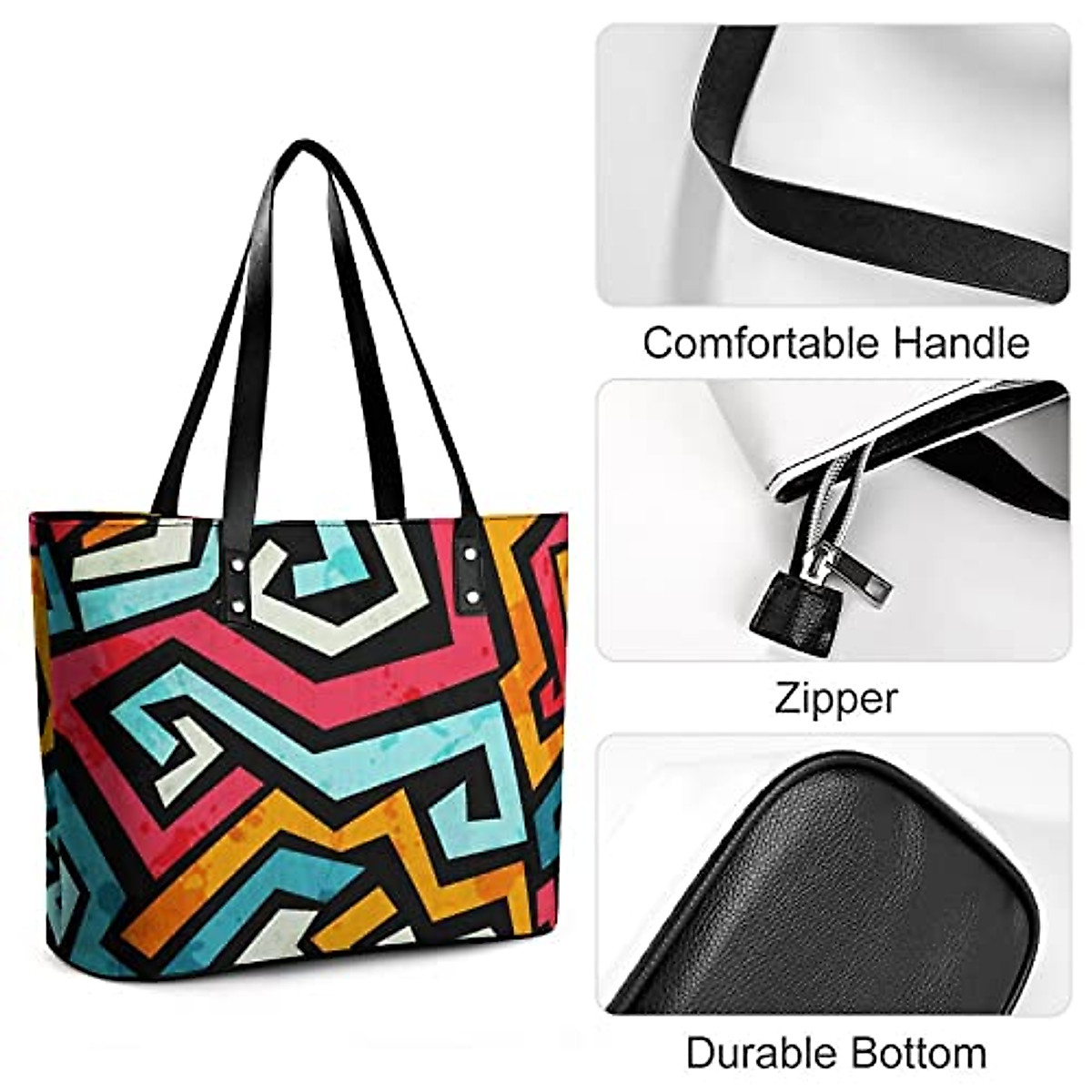 Womens Handbag Leather Tote Bag Top Handle Satchel Bags For Lady