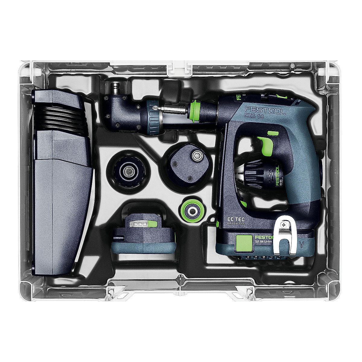 Festool Cordless Drill CXS 18 HPC4,0 I-Set US
