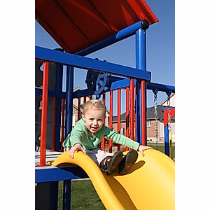 Lifetime 90137 A frame Playset; primary colors