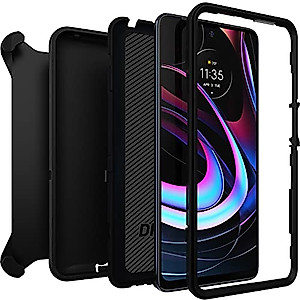OtterBox DEFENDER SERIES SCREENLESS EDITION Case For Motorola Edge (2021 Version ONLY) - BLACK