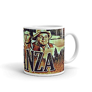 The Cartwrights from Bonanza. 11 Oz Ceramic Glossy Gift For Coffee Lovers Quote Mug Gifts For Men & Women. 11 Oz Ceramic Glossy Mugs Gift For Coffee Lover