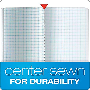 TOPS Oxford Composition Notebooks, Graph Ruled Paper, 9-3/4" x 7-1/2", Black Marble Covers, 80 Sheets, 12 per Pack (63786)