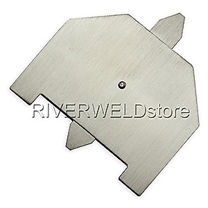 RIVERWELD Automatic Weld Size Fillet Weld Butt Weld Welding Gauge Stainless Steel Inch Inspection Gauge