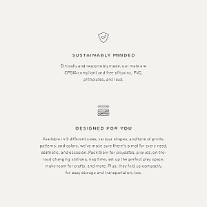 Gathre Mat - Micro+ | Luxurious, Faux-Leather Drop Cloth | Perfect Craft Time, Picnic or Beach Blanket | Wipeable, Waterproof, Mat for Under High Chair | 16in x 30in, Camel