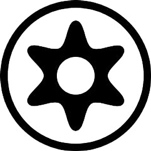 4 Pack T10 TORX Security Bits | S2 Steel | 1/4" Hex Shank | 1" Length (BCP963)