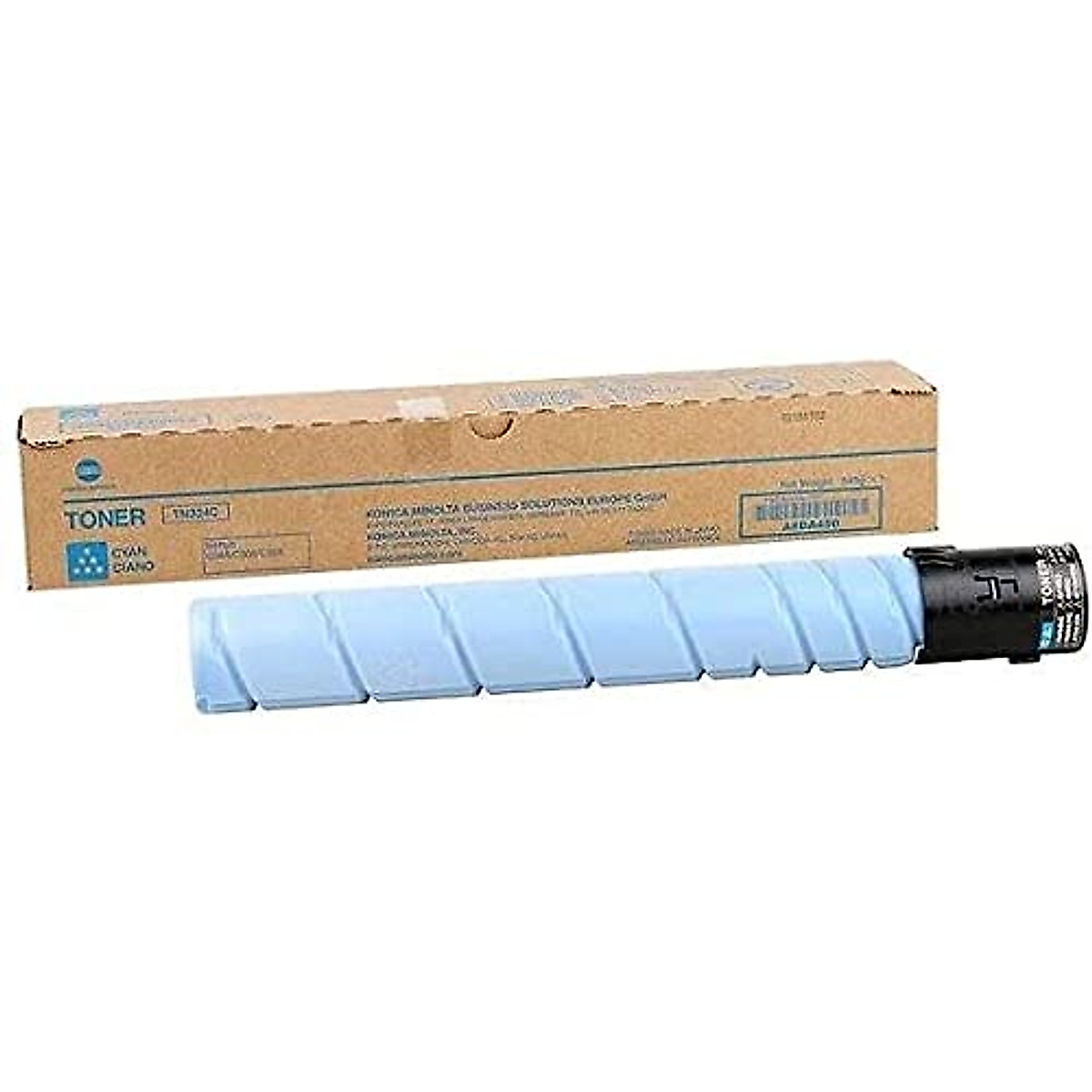 TN324C A8DA430 Genuine Konica Minolta Toner Cartridge, 26000 Page-Yield, Cyan