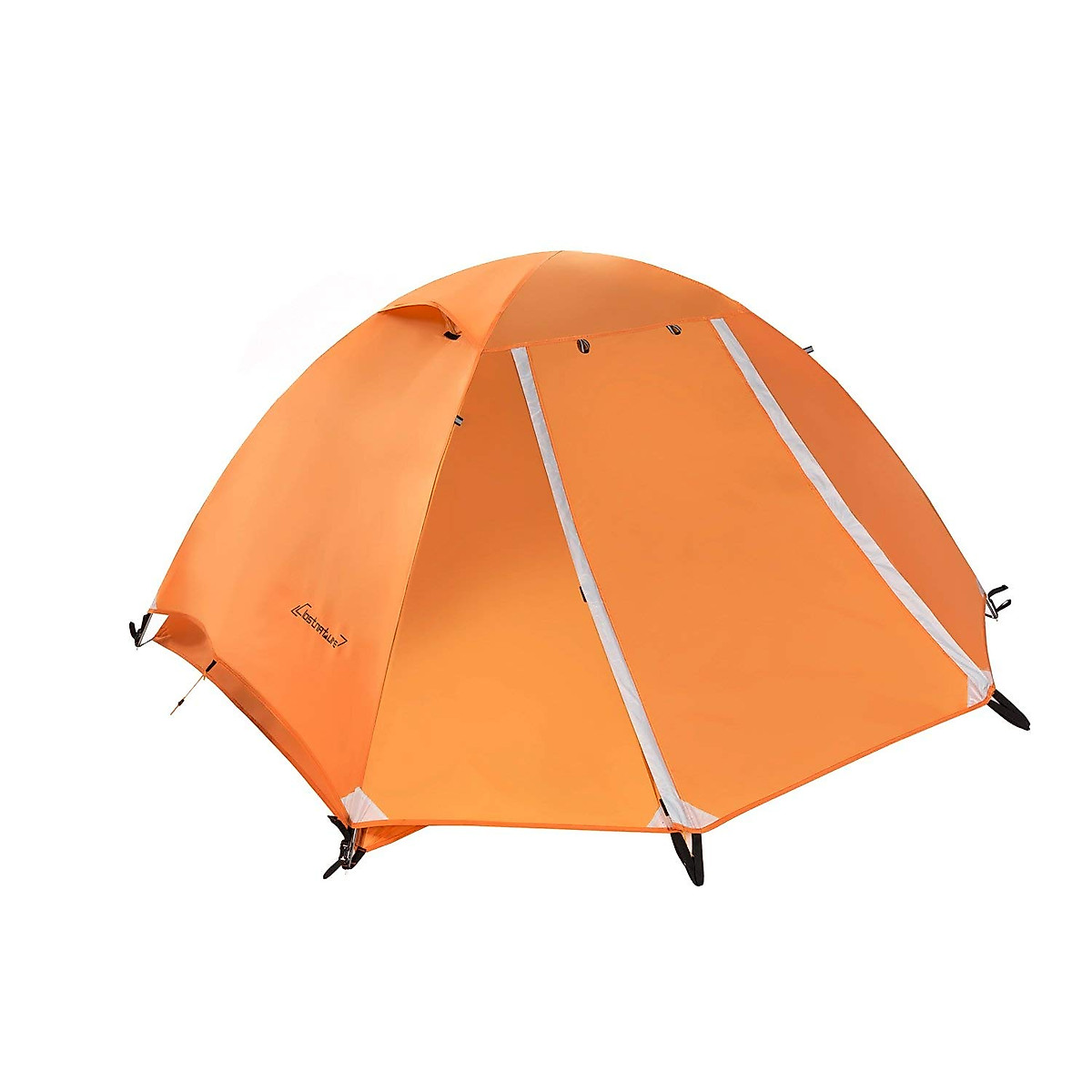 Clostnature Lightweight 2-Person Backpacking Tent - 3 Season Ultralight Waterproof Camping Tent, Large Size Easy Setup Tent for Family, Outdoor, Hiking with tri-Beam Aluminium Stakes