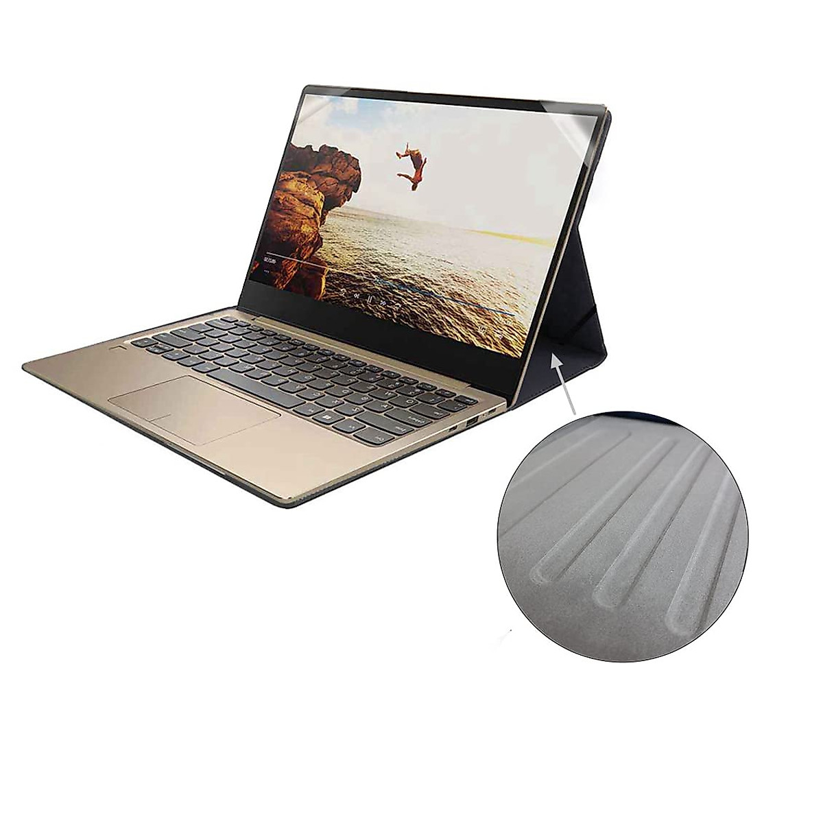 Honeymoon Case Cover Compatible with Lenovo Yoga 9i gen 6/5 2021-2022 & Yoga 7i/Yoga 7 2 in 1 & Yoga C940/C740 14 Inch [NOT FIT Yoga Slim 7/7i/7i Pro & Yoga 9i gen 8/7 2023/2022],S022-14-Blue