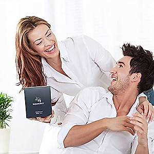 Scented Candles, Cool Candles, Black Candles, with Crystal Skull (Black Obsidian 1.5 inch), Skull Decor, Gothic Home Decor, Candles for Men, Halloween Candles, Gothic Décor, Skull Decorations