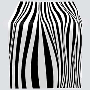 Jacrane Runner for Table 13X72 Inch Abstract Background Stylized Flowing Water Illusion Graphic Art Table Runner for Home Party Decor