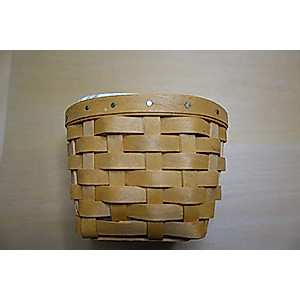 Longaberger Baskets Oregano Booking Basket Classic Stain Hangs on Wall
