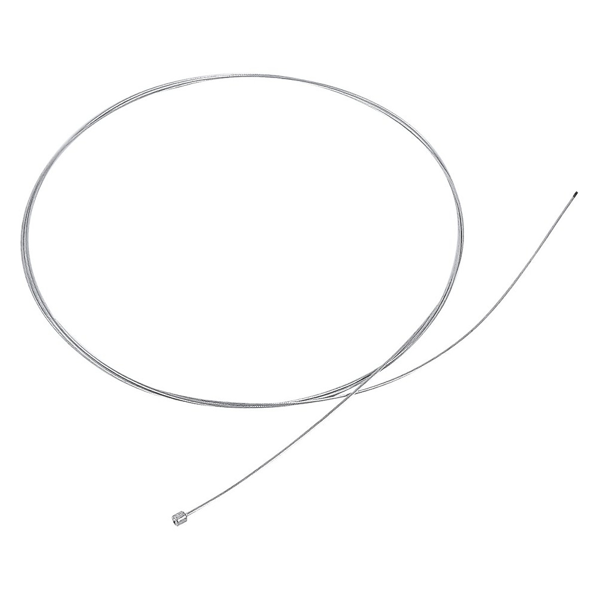 ZPSHYD Bike Derailleur Cable, Inner Shifter Cable for Bike10pcs Bike Gear Shifter Cables Set for Mountain Bike and Road Bike Silver