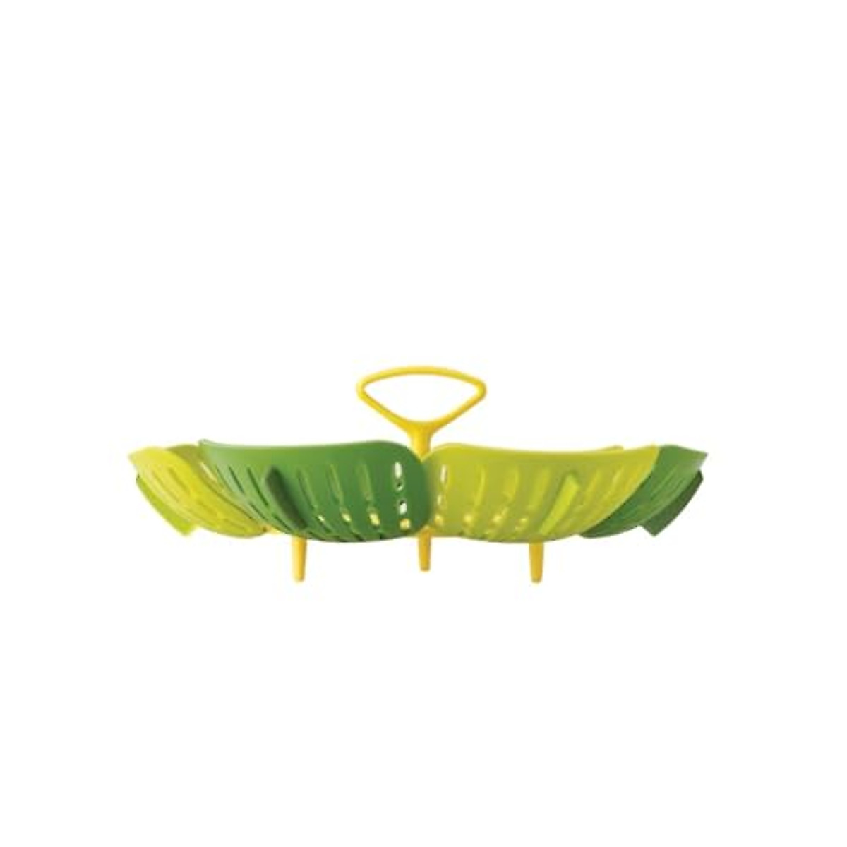 Joseph Joseph Bloom Folding Steamer Basket for Vegetables, Green