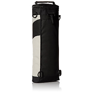 ProActive Sports 6-To-Go Zippered Beverage Cooler with Shoulder Strap, and Clip , Black