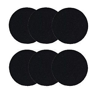 6.7" Kitchen Compost Bin Filter 6 Pack Carbon Filter Extra Thick 0.4"（10mm Replacement Filter Countertop Home Bucket