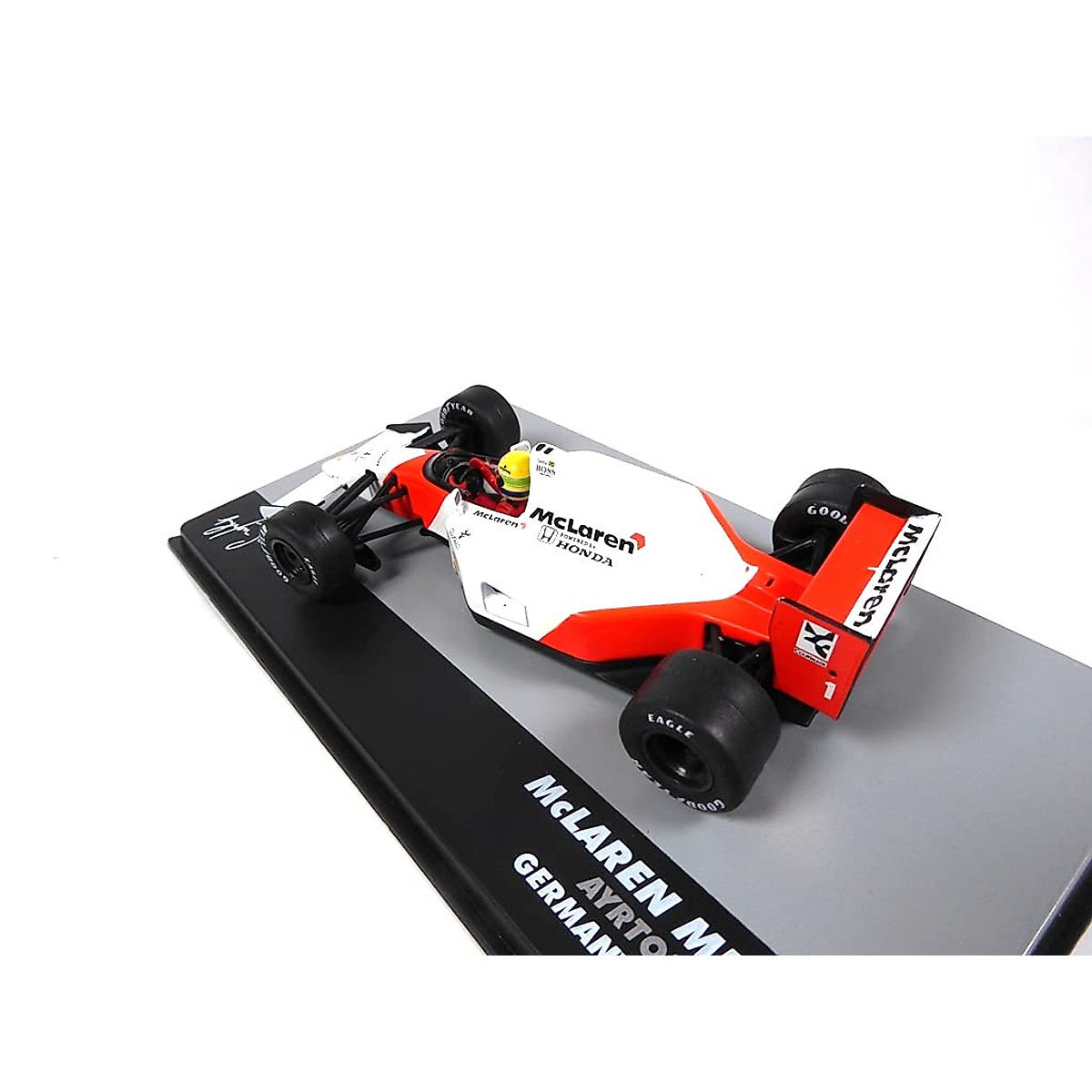 OPO 10 - Formula 1 car 1/43 Compatible with McLaren MP4 / 7# 1 Ayrton Senna Germany GP F1 1992 (723)