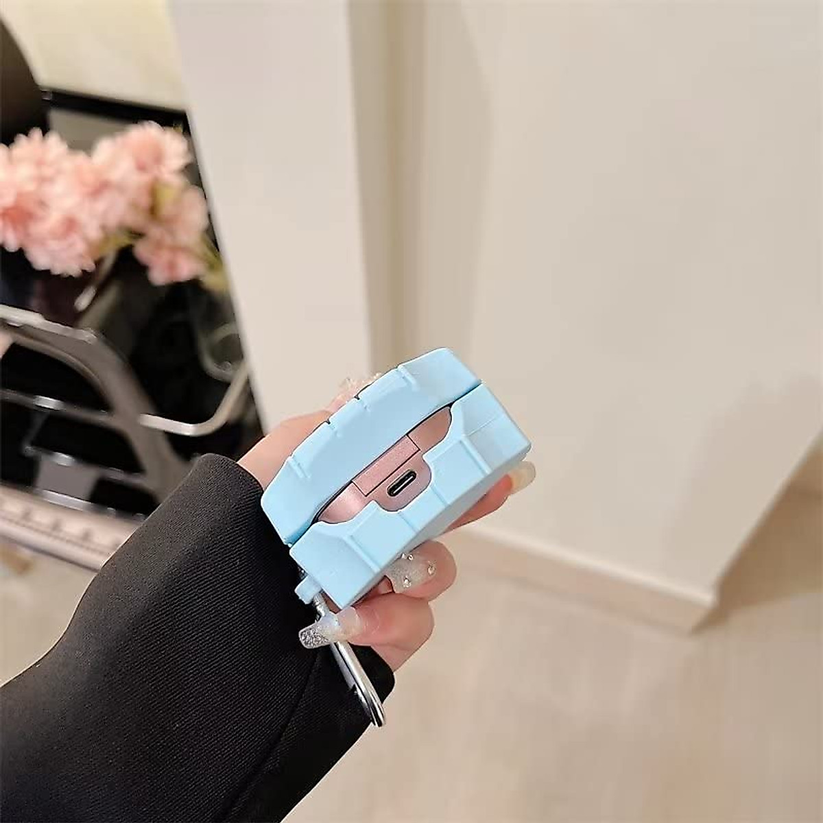 Case for Samsung Galaxy Buds 2 & Buds Live & Buds Pro, Soft Silicone 3D Cute Cartoon Character Kawaii Fashion Cover Animal Design (Digimon)