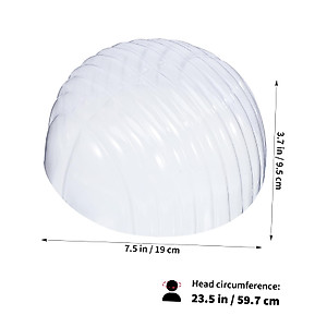 Didiseaon 10 Pcs Hat Holder Baseball Hat Display Holder Baseball Hat Clear Inner Support Baseball Cap Shaper Baseball Cap Display Stand Baseball Hat Inner Support Hat Stands for Display