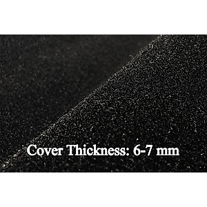 Fcovergurus Dash Cover Mat Custom Fit for Ford 1973-1979 F100 F150 F250 F350 Bronco Pickup Truck, Dashboard Cover Pad Carpet Protector (Black) F129