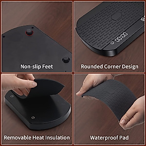 3T6B Coffee Scale with Timer, Espresso Scale with Flow Rate Function, 3000g/0.1g High Accuracy, Rechargeable Digital Coffee Scale for Pour Over Drip Coffee