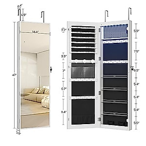 Hzuaneri Jewelry Cabinet Armoire