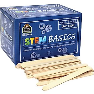 STEM Basics: Craft Sticks - 500 Count